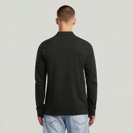 G-Star Raw G-Star Herren G-STAR Poloshirt &raquo;Dunda Slim Polo&laquo; lang&auml;rmlig, mit Logo schwarz S