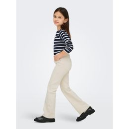 Kids Only M&auml;dchen KIDS Only High-waist-Jeans &raquo;KOGJUICY WIDE LEG DNM CRO NOOS&laquo; beige 122, N-Gr