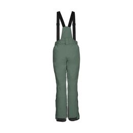 Killtec Damen Skihose &raquo;KSW 249 WMN SKI PNTS&laquo; Wasser- und winddicht, abnehmbare Tr&auml;ger, verstellbare Taille grau 42, Normalgr&ouml;&szlig;en