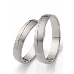 Firetti Unisex Trauring &raquo;Schmuck Geschenk Gold 375 Hochzeit Ehering "LIEBE"&laquo; Made in Germany, wahlweise mit oder ohne Brillanten wei&szlig;