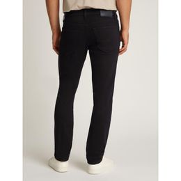 Calvin Klein Jeans Herren Slim-fit-Jeans &raquo;SLIM&laquo; Coinpocket, Logostickerei schwarz 30, L&auml;nge 32