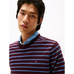 Tommy Hilfiger Herren &raquo;ESSENTIAL COTTON CREW NECK&laquo; 100% Baumwolle Crewneck Regular Fit Premium Mode blau XXL
