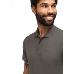 Maier Sports Damen Funktionsshirt &raquo;Ulrich&laquo; Herren Poloshirt, kurzarm Freizeit-Shirt mit Hemdkragen, Reg. Fit braun XXL