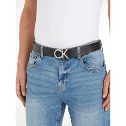 Calvin Klein Herren Lederg&uuml;rtel &raquo;CK BUCKLE BELT 35MM&laquo; schwarz