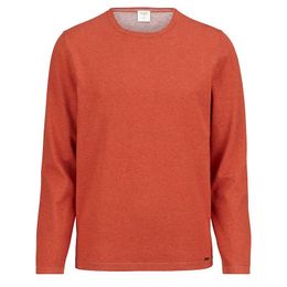 OLYMP Rundhalspullover »Strick Casual« Crew Neck sienna L L Pullover von OLYMP