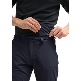 Maier Sports Damen Funktionshose &raquo;Torid slim&laquo; Herren Wanderhose, atmungsaktive Outdoor-Hose, 4 Taschen, Slim Fit blau 48, Normalgr&ouml;&szlig;en