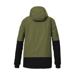 Killtec Jungen Skijacke &raquo;KSW 127 BYS SKI JCKT&laquo; Wasserdichte, atmungsaktive Kinderjacke mit verstellbarer Kapuze gr&uuml;n 128