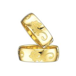 Firetti Unisex Trauring &raquo;Schmuck Geschenk Gold 375 Hochzeit Ehering Trauring "LIEBE"&laquo; Made in Germany gold