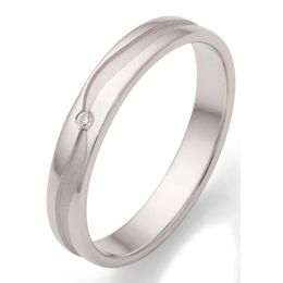 Firetti Kinder Trauring &raquo;Schmuck Geschenk Hochzeit Ehering "LIEBE"&laquo; wahlweise mit oder ohne Zirkonia (synth.) silber