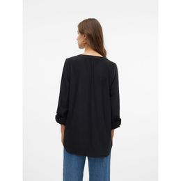 V&eacute;ro Moda Vero Moda Damen Blusenshirt &raquo;VMANI LS TOP WVN GA NOOS&laquo; schwarz XS