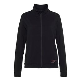 Vivance ACTIVE Sweatjacke Sportjacke mit seitlichen Taschen schwarz XS (32/34) XS (32/34) Weiche leichte Funktionsjacke