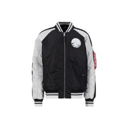 Alpha Industries Damen Bomberjacke &raquo;Japan Warrior Souvenir Jacket&laquo; schwarz XL