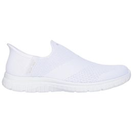 Skechers Damen Slip-On Sneaker &raquo;VIRTUE-SLEEK&laquo; , Slipper, Freizeitschuh mit gepolstertem Heel-Pillow Fersenkissen wei&szlig; 42
