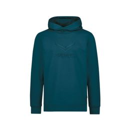 TRIGEMA Herren Kapuzensweatshirt &raquo;TRIGEMA Kapuzenpullover mit gro&szlig;em 3D-Motiv&laquo; blau S