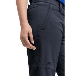 Maier Sports Damen Funktionsshorts &raquo;Lawa&laquo; Damen Shorts, kurze Wanderhose, Outdoorhose mit 2 Taschen, Regular Fit blau 40, Normalgr&ouml;&szlig;en