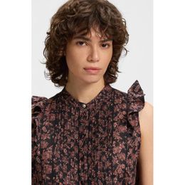 BOSS Orange Klassische Bluse »Bantiana Premium Damenmode« mit Ajour Details, Stehkragen Open Miscellaneous 983 44 44 Bluse von BOSS Orange Womenswear