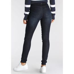 Arizona Damen Jeansjeggings &raquo;mit leichtem Thermo Effekt&laquo; extra-eng geschnitten, hohe Leibh&ouml;he, mit Coinpocket blau 42, N-Gr