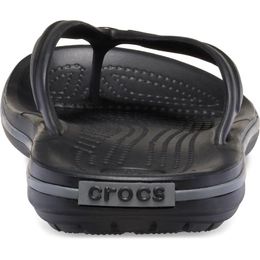 Crocs Damen Zehentrenner &raquo;Crocband Flip&laquo; Sommerschuh, Schlappen, Poolslides, Dianette, zum Baden schwarz 37