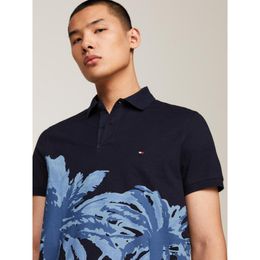 Tommy Hilfiger Poloshirt &raquo;PALM PLACEMENT PRINT REG POLO&laquo; kontrastreicher Palmenprint Desert Sky XL XL Poloshirt von Tommy Hilfiger Menswear