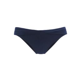 s.Oliver Damen s.Oliver Bikini-Hose &raquo;Spain&laquo; mit gedrehtem B&uuml;ndchen blau 36, N-Gr