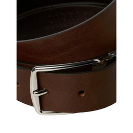 Jack & Jones Jack & Jones Herren Lederg&uuml;rtel &raquo;JACPRAGUE LEATHER BELT NOOS&laquo; braun