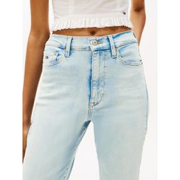 Tommy Jeans Damen Skinny-fit-Jeans &raquo;Sylvia High Rise Skinny&laquo; in Kn&ouml;chell&auml;nge, in blauer Waschung blau 29, L&auml;nge 32