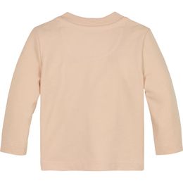 Calvin Klein Jeans M&auml;dchen Langarmshirt &raquo;MONOGRAM LS T-SHIRT&laquo; f&uuml;r Babys bis 2 Jahre, mit gro&szlig;em Druck 98