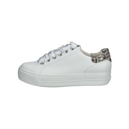 Paul Green Damen Plateausneaker &raquo; Sneaker Leder&laquo; wei&szlig; 40,5