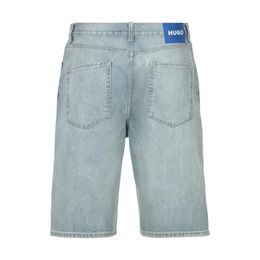 Hugo Blue Herren HUGO Blue Shorts &raquo;Skate shorts&laquo; mit Logo-Lederpatch am Bund 30, N-Gr