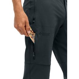 Maier Sports Herren Outdoorhose &raquo;Halitit M&laquo; Herren Funktionshose, robuste Wanderhose, 3 Taschen + G&uuml;rtel, Reg. Fit grau 48, Normalgr&ouml;&szlig;en