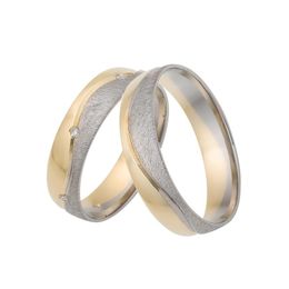 Firetti Kinder Trauring &raquo;Schmuck Geschenk Gold 375 Hochzeit Ehering Trauring "LIEBE" Welle&laquo; Made in Germany - wahlweise mit oder ohne Brillanten gold