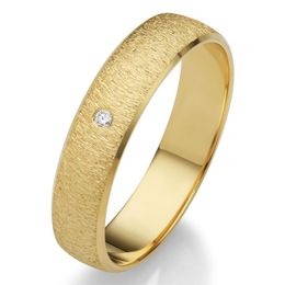 Firetti Kinder Trauring &raquo;Schmuck Geschenk Gold 375 Hochzeit Ehering "LIEBE"&laquo; Made in Germany, wahlweise mit oder ohne Brillant gold