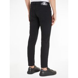 Calvin Klein Jeans Herren Slim-fit-Jeans &raquo;SLIM TAPER&laquo; mit Markenlabel schwarz 33, L&auml;nge 30