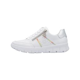 Rieker Damen Sneaker &raquo; Sneaker Glattleder&laquo; silber 42