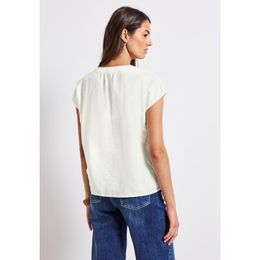 Street One Damen Street One Shirtbluse mit Tape-Details wei&szlig; 38