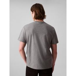 Calvin Klein Jeans Damen T-Shirt &raquo;SS Hero Monologo Tee 20s&laquo; Mit Rundhalsausschnitt, regular fit grau M