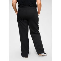 H.I.S. H.I.S Damen Jogginghose Gro&szlig;e Gr&ouml;&szlig;en schwarz-wei&szlig; 46, N-Gr