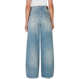 Pepe Jeans Damen Schlagjeans &raquo;WIDE LEG JEANS UHW&laquo; blau 29, L&auml;nge 34