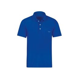 TRIGEMA Poloshirt »Poloshirt aus Single-Jersey« 1 Stk. tlg. royal XL XL DELUXE-Single-Jersey