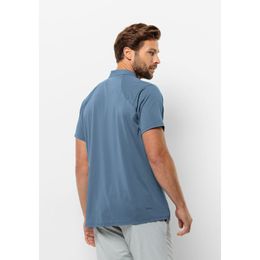 Jack Wolfskin Herren Poloshirt &raquo;PRELIGHT CHILL POLO M&laquo; blau S (48)