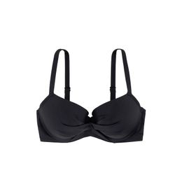 Dorina Damen Triangel-Bikini-Top &raquo;Azores&laquo; Vorgeformte Cups schwarz 85, Cup F