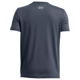 Under Armour Jungen T-Shirt &raquo;UA B LOGO WORDMARK SS&laquo; F&uuml;r Kinder grau M