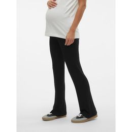MAMALICIOUS Damen Umstandshose &raquo;MLBRYNJA FLARE JERSEY LEGGING A. NOOS&laquo; schwarz M (38), N-Gr