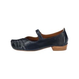 Everybody Damen Riemchenballerina &raquo; Ballerinas Leder&laquo; blau 38,5