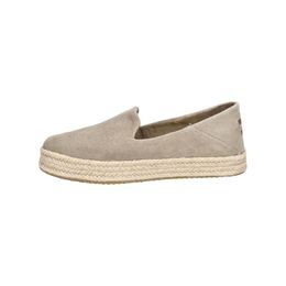 Toms Shoes Toms Damen TOMS Espadrille &raquo;TOMS Halbschuhe Veloursleder&laquo; beige 39