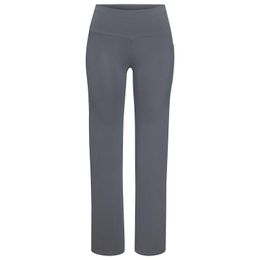 active by Lascana Lascana Active Damen LASCANA ACTIVE Jazzpants mit Handytasche, Loungewear grau 32/34, N-Gr