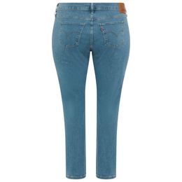 LEVI'S&reg; PLUS Levi's Plus Damen Levi's Plus Straight-Jeans &raquo;314 Shaping Straight&laquo; in Baumwoll-Stretch 18 (50), L&auml;nge 34
