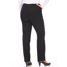 KjBRAND Damen KjBRAND Schlupfhose &raquo;SUSIE Bengaline&laquo; Sommerhose mit Schlupfbund schwarz 46, N-Gr