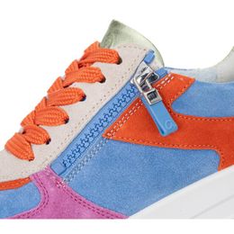 Ara Damen Keilsneaker &raquo;NEW YORK&laquo; , Pride Sneaker, Schn&uuml;rschuh in Komfortweite H (= sehr weit) bunt 4,5 (37,5)