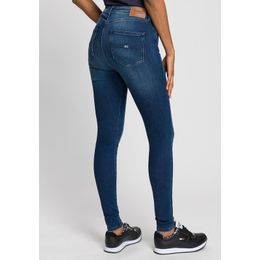Tommy Jeans Damen &raquo;SYLVIA HR SUPER SKNY&laquo; Hochwertige Materialien f&uuml;r einen bequemen und perfekten Sitz. blau 24, L&auml;nge 32